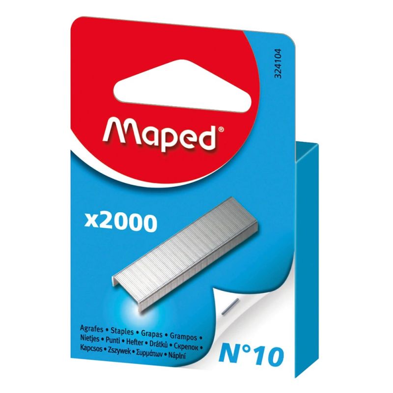 Stapler clips. Maped. 2000 pieces. 1 pack | Megatek