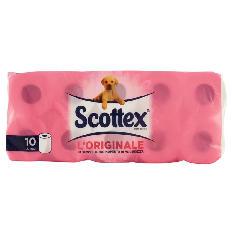 Scottex Toilet Paper The Original 10 Pcs | Megatek