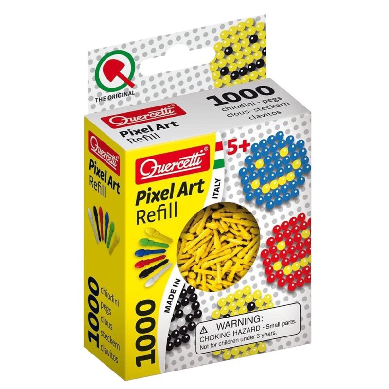 Lojë për fëmijë, me 1000 kunja formuese, Pixel Art, Quercett