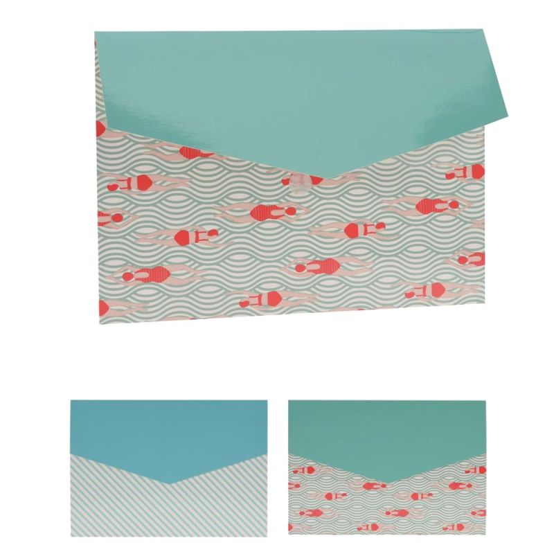 Envelope wallet for documents. A4. mixed. 2 pieces. 1 packag