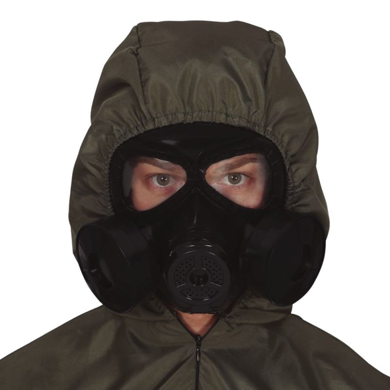 Halloween mask, Gas mask, pvc, 1 piece | Megatek