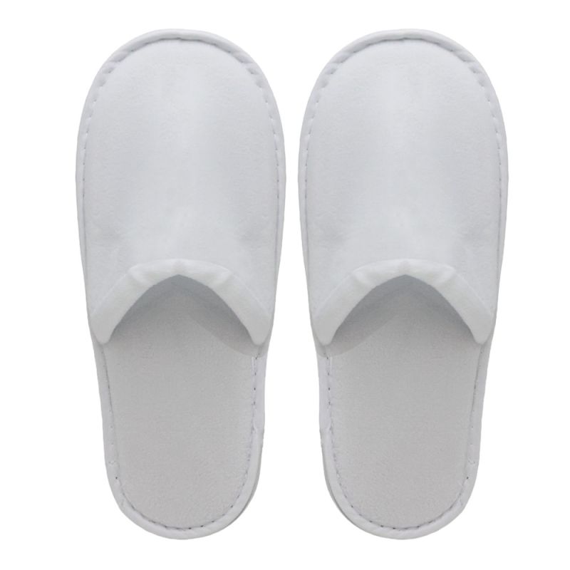 Hotel slippers, white, 1 pair | Megatek