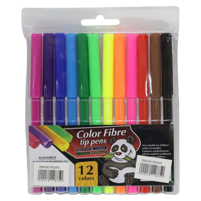 Water paints, Color Fibra, 12 colors, 1 pack | Megatek