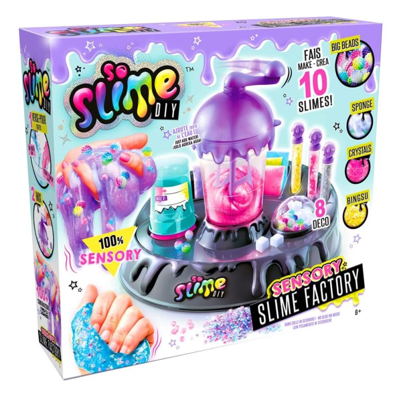 Toy for children, Slime Diy, Slime factory refresh, mixed,