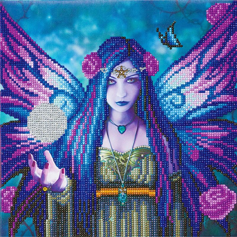 Crystal art kit, Craft Buddy, Mystic Aura, 30x30 cm, +8 year