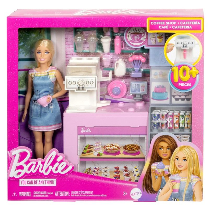 Children's toy, Barbie, Coffee Shop, mixed, +3 years, 1 piec