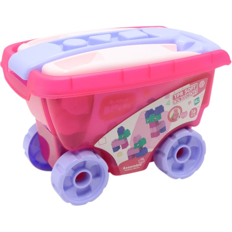 Baby shaper, silicone, pink, 16 pieces, 1 piece | Megatek