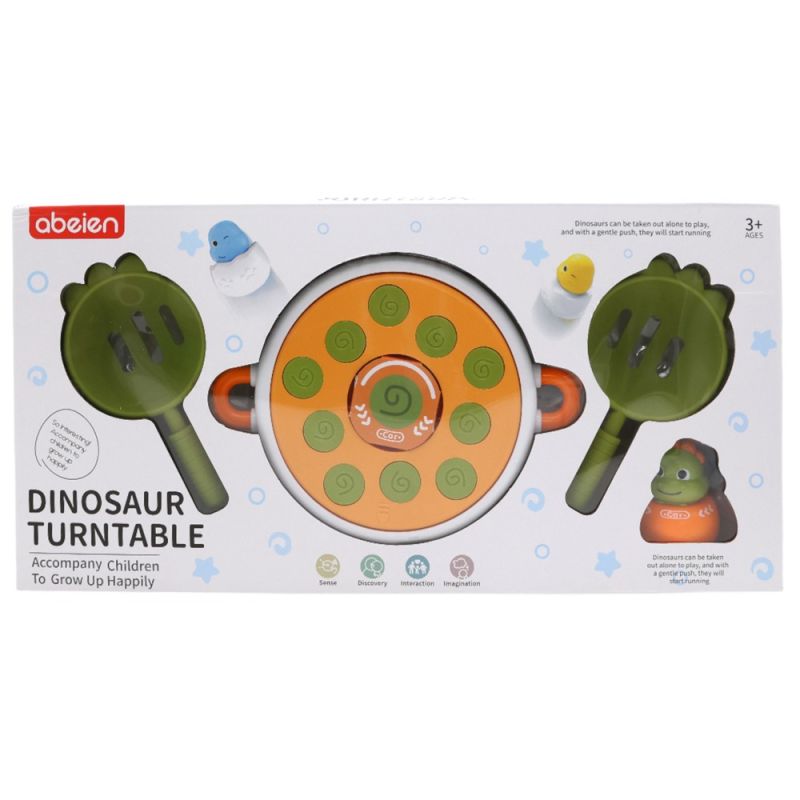 Children's toy, Dinosaur Turntable, green, 1 piece | Megatek