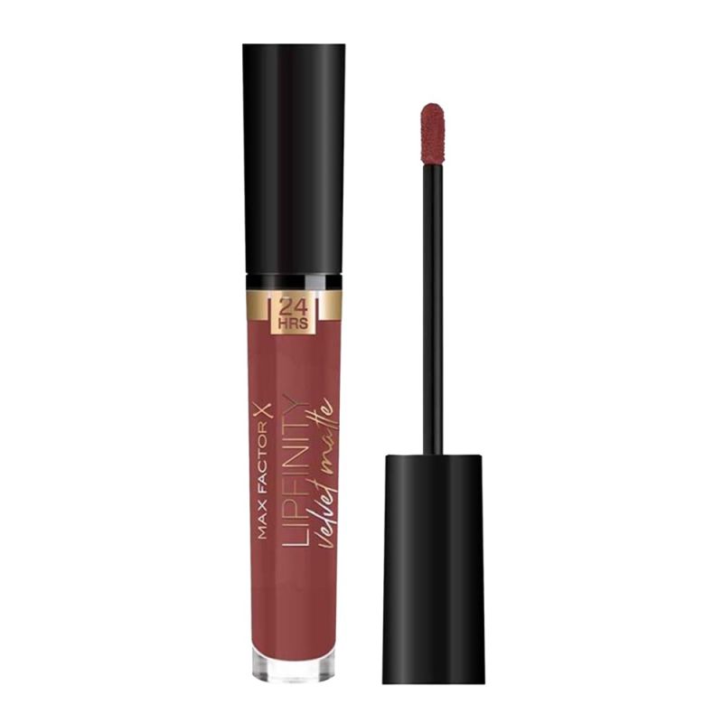 Liquid lipstick, 075 Modest Brunette, LipFinity, Velvet Matt