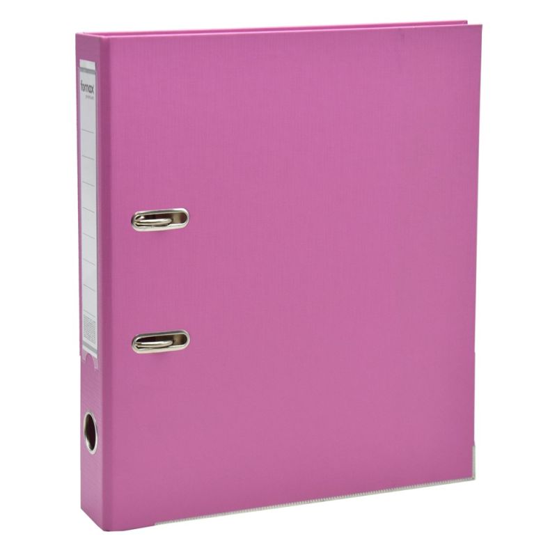 Level Arch file with mechanism, A4, Fornax Premium, rose | M