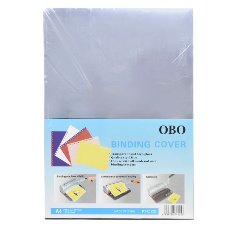 A4 plastic sheet, plastic, 29.7x21 cm, transparent, 1 piece