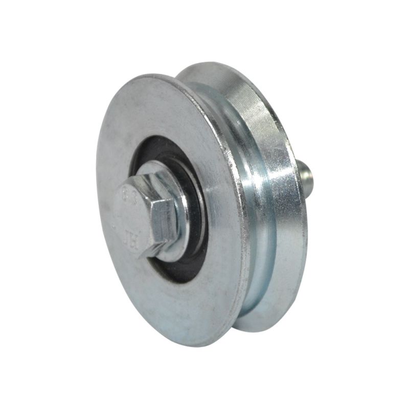 Rollers with bolt V shape, metalic, 50mm | Megatek