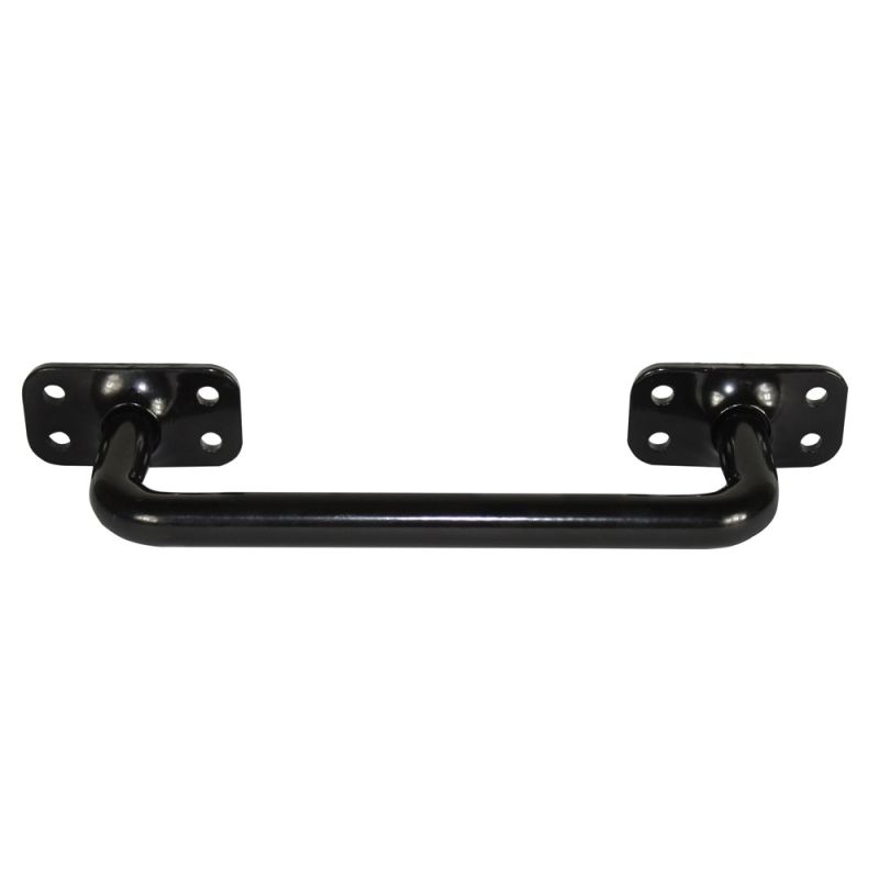 Fake door handle, metal, black, 200 mm | Megatek