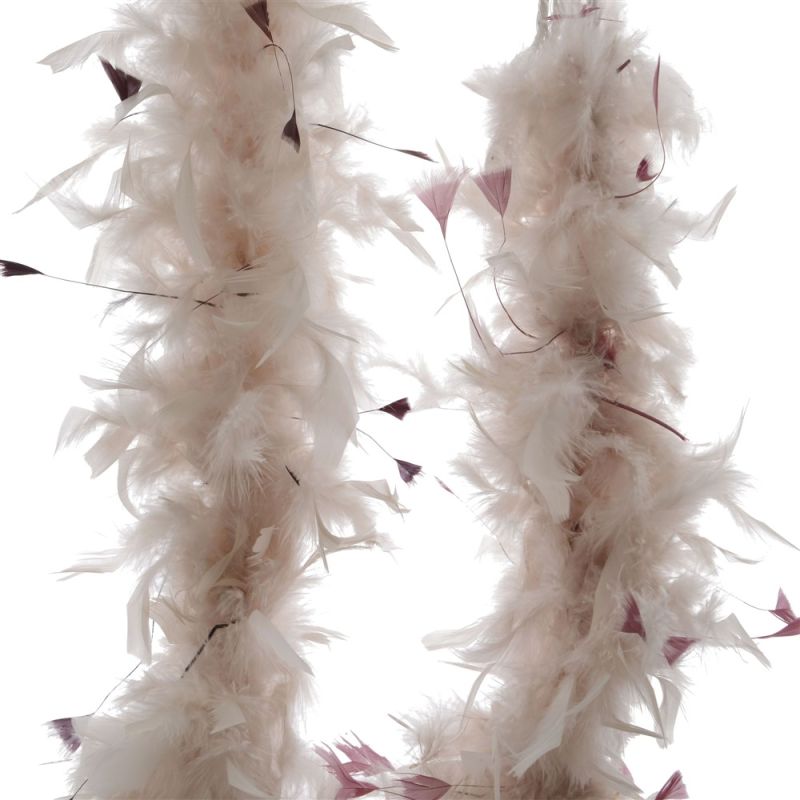 Decorative string, feather, assorted, 184 cm | Megatek