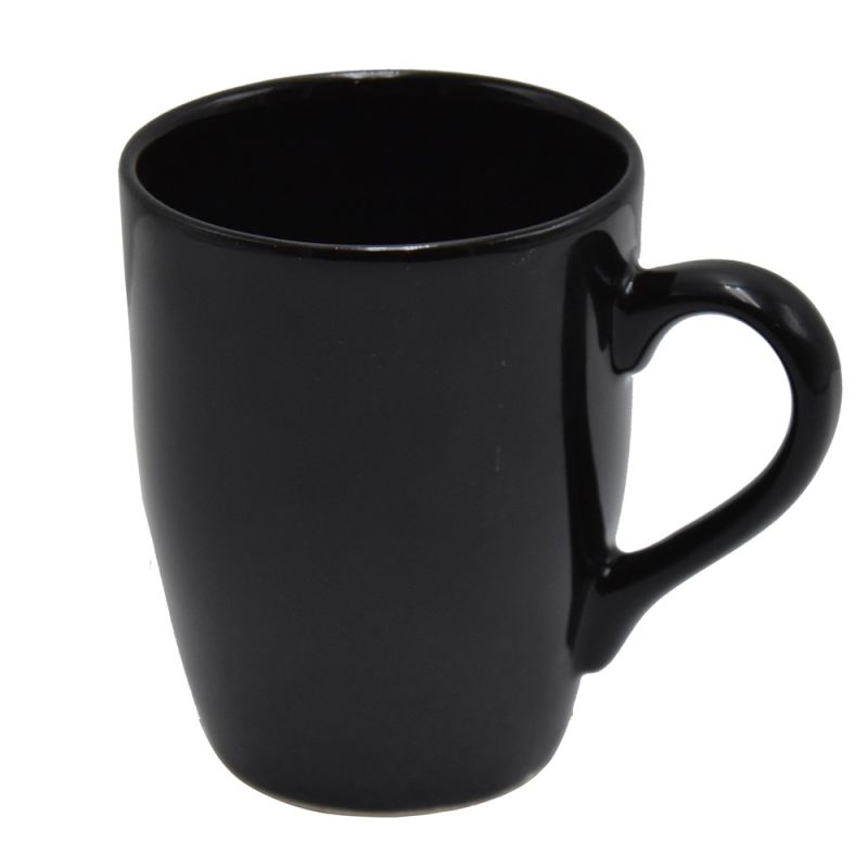 Alpha Cup, ceramic, black, 11cm / 360cc | Megatek