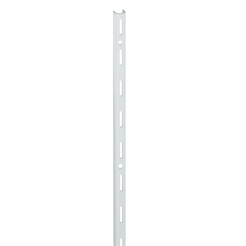 Single slotted upright 2000 mm white | Megatek