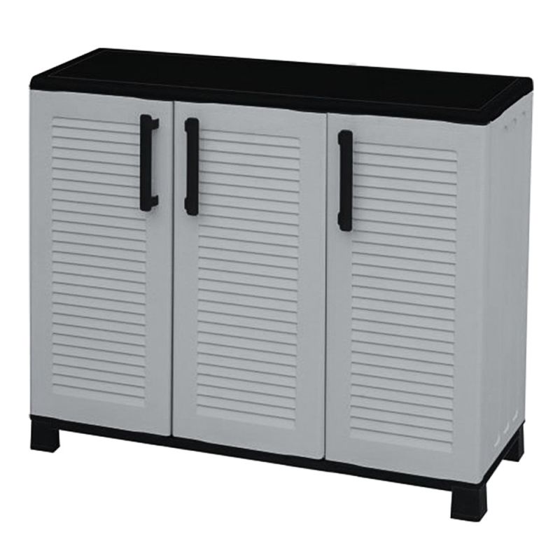 Half height cabinet in polypropylenee, it's equipped with st