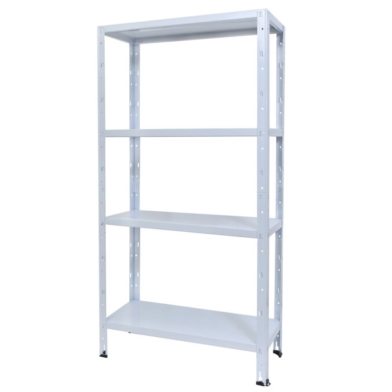 Metal shelf, bolt-on L75xP30xH142 4 levels Load per level 25
