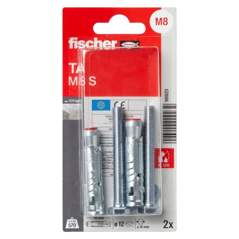 fischer Heavy-duty anchor TA M8 S/10 K NV | Megatek