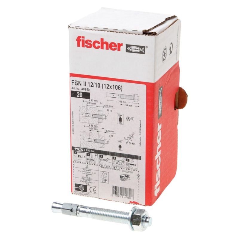 fischer bolt anchor FBN II 12/10 | Megatek