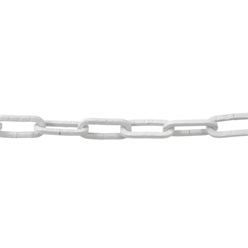 Decorative chain, white Ø2mm, reel 60ml | Megatek