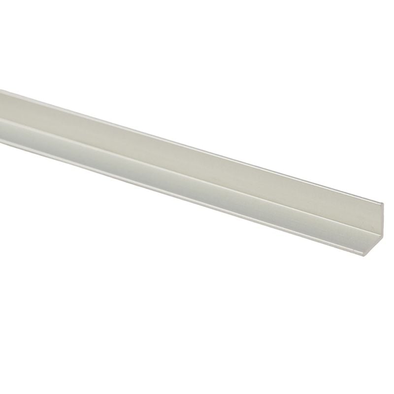 Profile L-shaped, Aluminium silver, 10 x 10 mm , 2000 mm | M