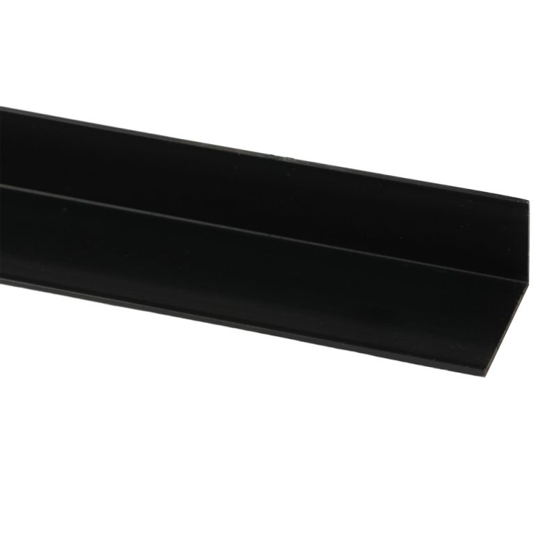 Profile L-shaped, PVC black, 30 x 20 mm , 2000 mm | Megatek