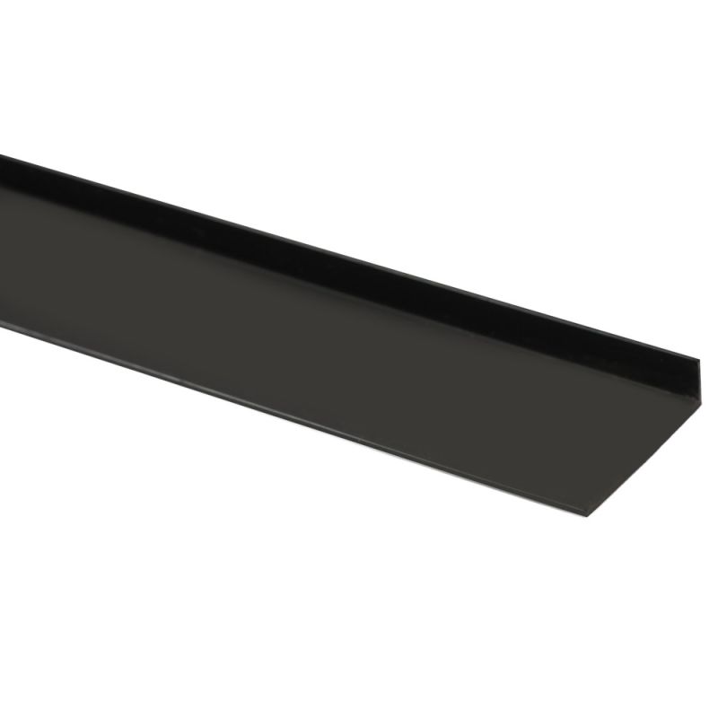 Profile L-shaped, PVC black, 40 x 10 mm , 2000 mm | Megatek