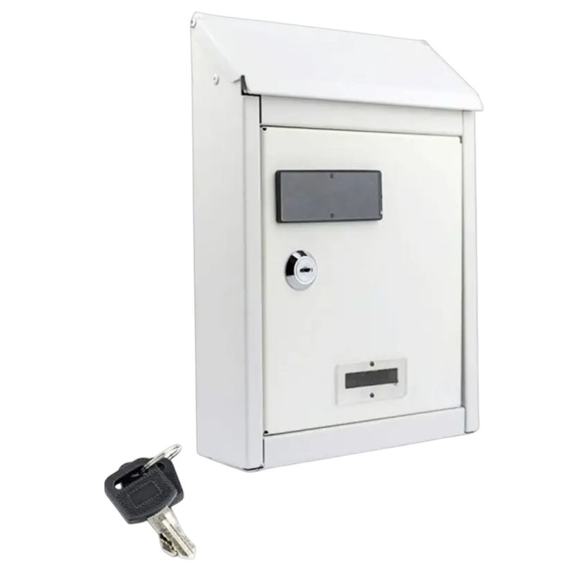 Mailbox, 18 x 6 x H25 cm, white | Megatek
