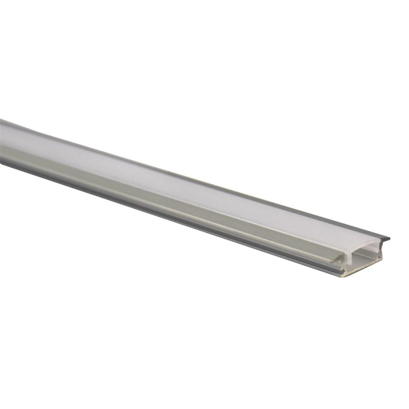 Duct for LED lighting strip, D053, Plastic / Aluminum | Mega