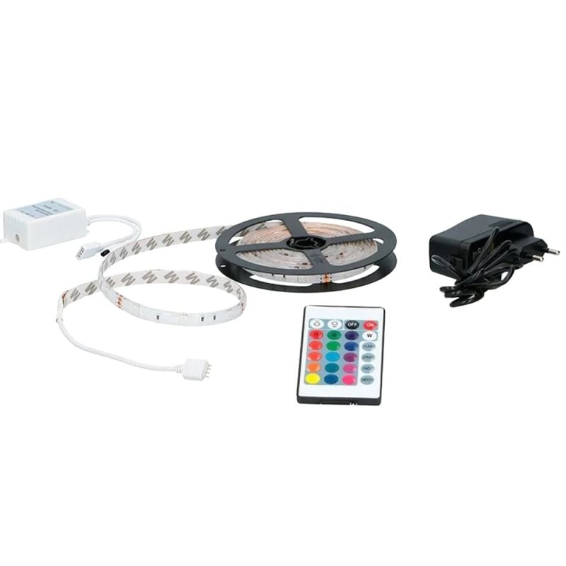 Led strip, 3m, RGB, 90L, remote control | Megatek