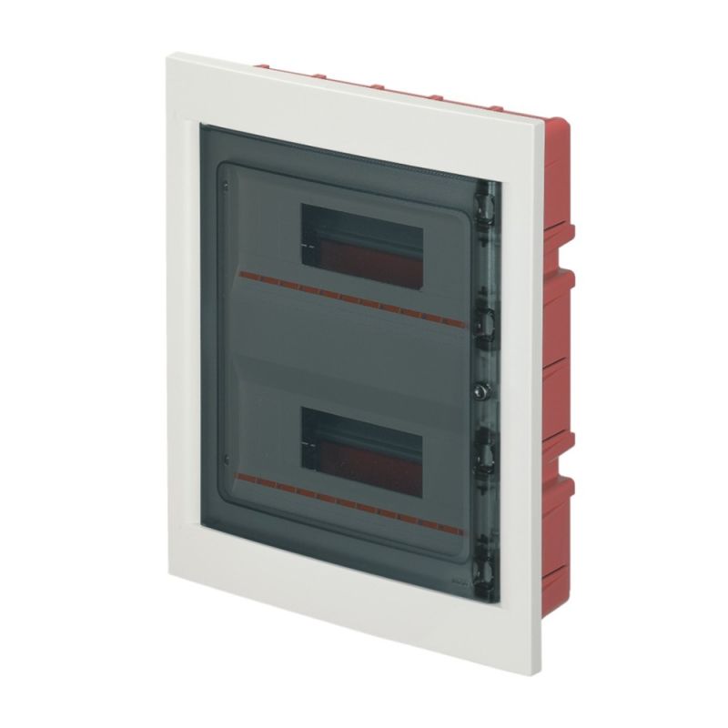 Automatic electric box inside wall, 24M, IP40, white | Megat