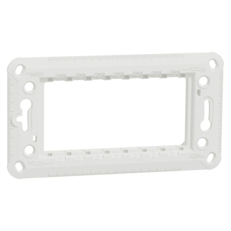 Fixing frame, plastic, 3 modules, 1 gang | Megatek