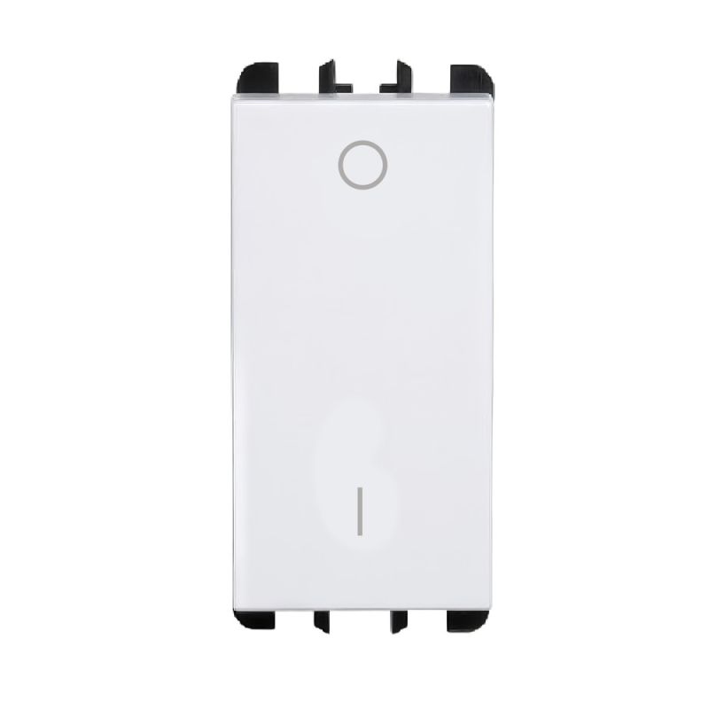 Power switch, 2P, 16A, White, Simon Urmet | Megatek