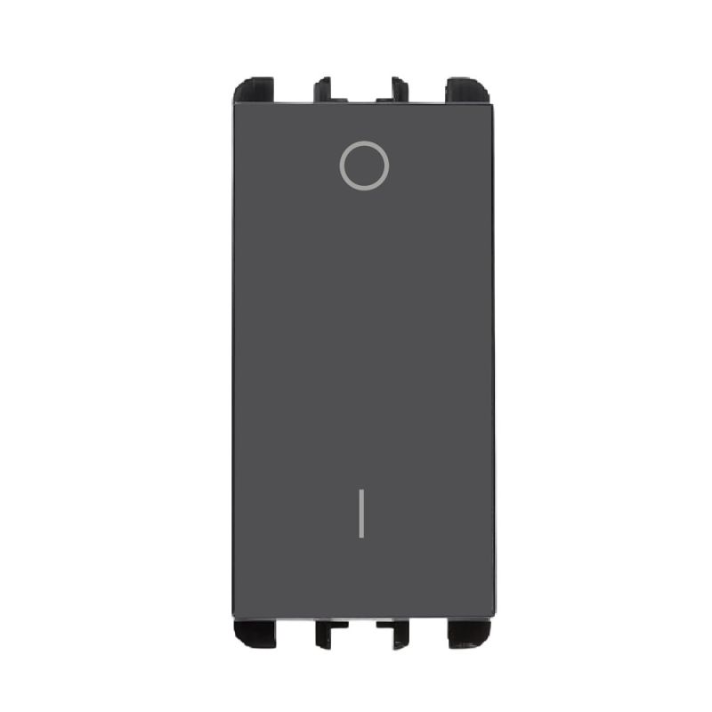 Power switch, 2P, 16A, anthracite, Simon Urmet | Megatek