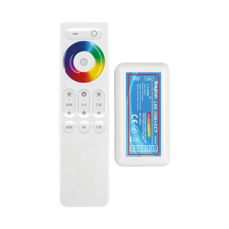 LED strip controller, RGB+W, 12/24V, 480W | Megatek
