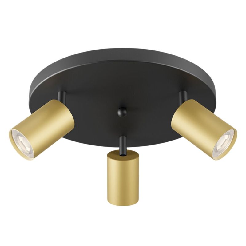 Beta light, Braytron, 3xGU10, aluminum, gold, 30x12cm | Mega