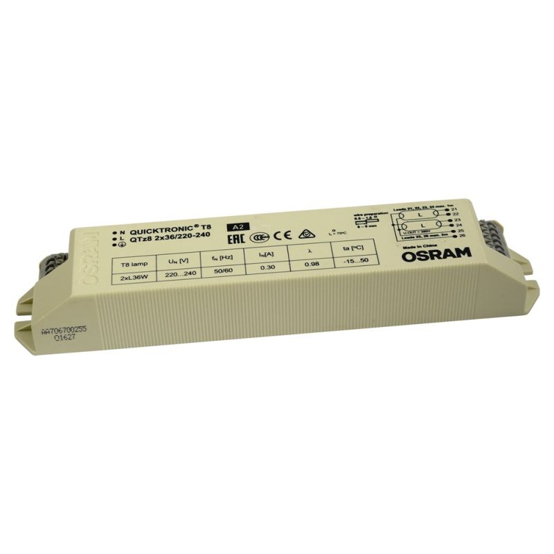 Electronic ballast OSRAM 2x36 W | Megatek