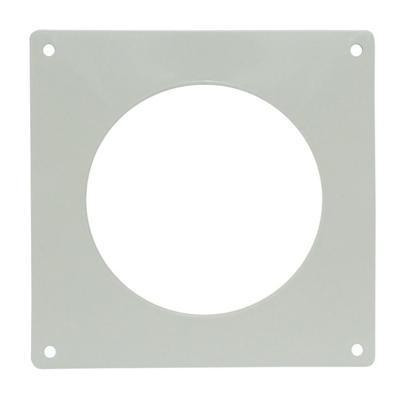 PVC Wall Plate with hole Ø100mm | Megatek