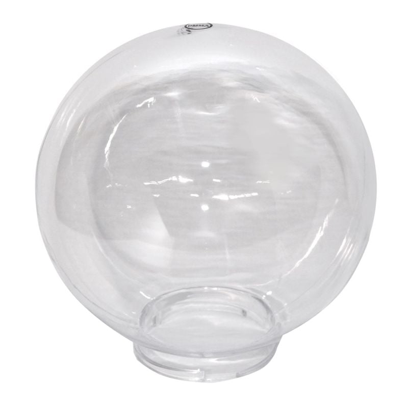 Globe for external illumination, D20 cm, plastic, clear | Me