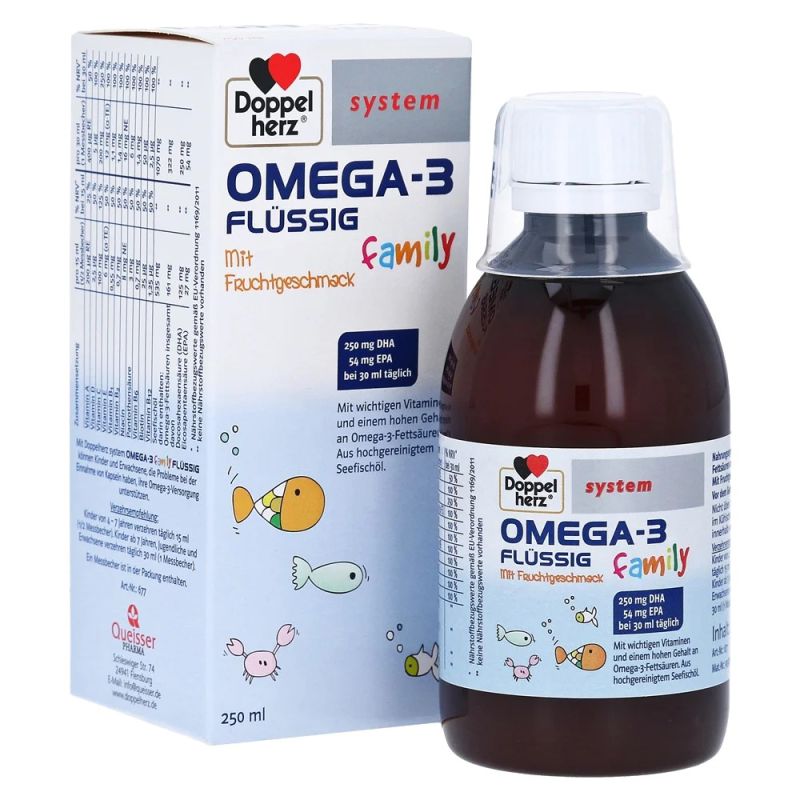 Doppel Herz Omega-3, for the whole family | Megatek