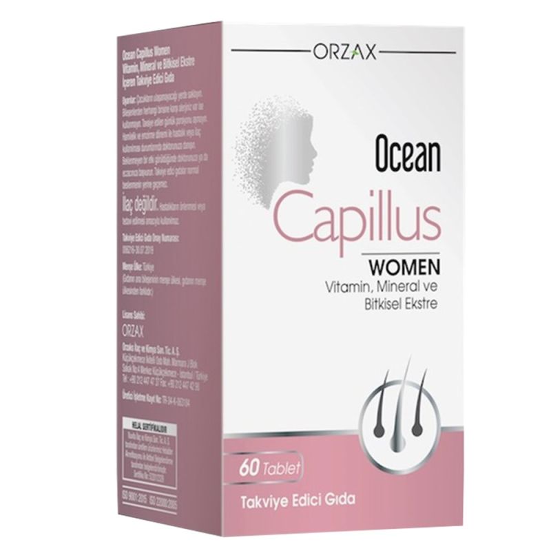 ORZAX CAPILLUS WOMEN X 60 TAB | Megatek