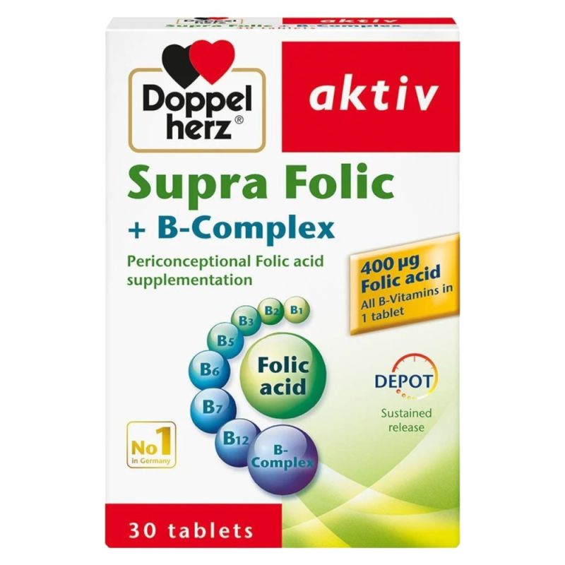 suprA FOLIC + B COMPLEX | Megatek